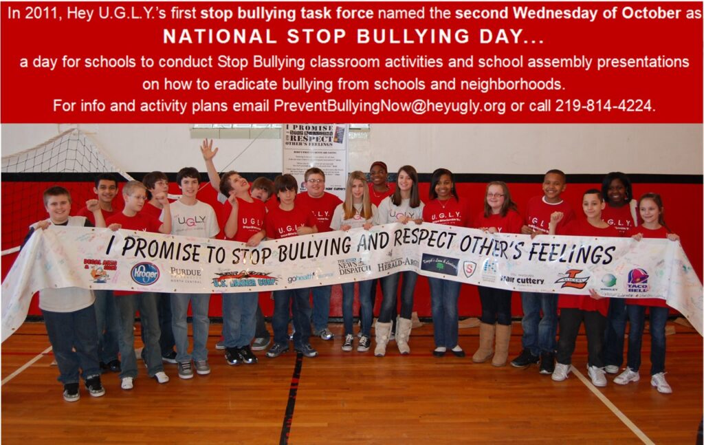 National Stop Bullying Day – Hey U.G.L.Y.